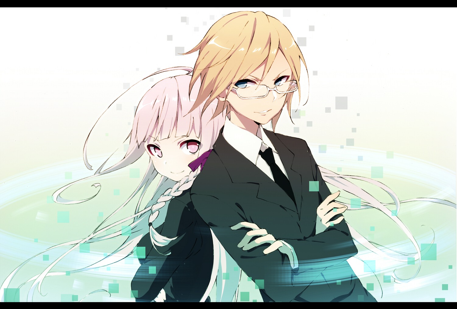 sama dangan-ronpa dangan-ronpa 2 kirigiri kyouko togami byakuya megane | #219849 | yande.re